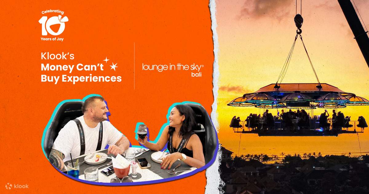 Ăn Tối Trên Biển Mây: Hoàng Hôn và Thanh Âm Của Bầu Trời Bali - Klook Việt Nam